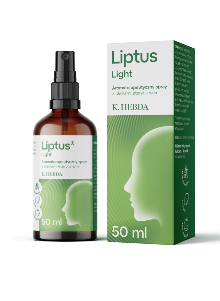 Aromaterapeutyczny spray z olejkami eterycznymi Liptus® Light ...